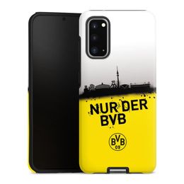 DeinDesign Galaxy S20 Handy Panzer Handyh&uuml;lle robuste Outdoor H&uuml;lle Schutzh&uuml;lle matt Statement Borussia Dortmund Bvb Tough Case
