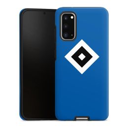 DeinDesign Galaxy S20 Handy Panzer Handyh&uuml;lle robuste Outdoor H&uuml;lle Schutzh&uuml;lle matt Logo Hsv Hamburger Sv Tough Case
