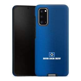 DeinDesign Galaxy S20 Handy Panzer Handyh&uuml;lle robuste Outdoor H&uuml;lle Schutzh&uuml;lle matt Official Licensed Product Hsv Logo Tough Case