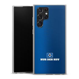 DeinDesign Galaxy S22 Ultra Handy Silikon H&uuml;lle Case transparent Handyh&uuml;lle Hsv Logo Official Licensed Product Silikon Case