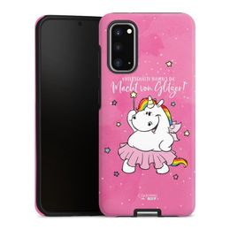 DeinDesign Galaxy S20 Handy Panzer Handyh&uuml;lle robuste Outdoor H&uuml;lle Schutzh&uuml;lle matt Pummeleinhorn Official Licensed Product Pummel & Friends Tough Case