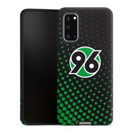 DeinDesign Galaxy S20 Handy Panzer Handyh&uuml;lle robuste Outdoor H&uuml;lle Schutzh&uuml;lle matt Logo Hannover 96 Muster Tough Case
