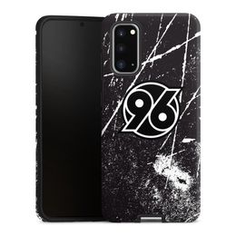 DeinDesign Galaxy S20 Handy Panzer Handyh&uuml;lle robuste Outdoor H&uuml;lle Schutzh&uuml;lle matt H96 Hannover 96 Official Licensed Product Tough Case