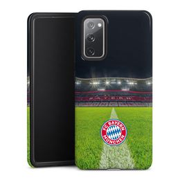 DeinDesign Galaxy S20 FE 5G Handy Panzer Handyh&uuml;lle robuste Outdoor H&uuml;lle Schutzh&uuml;lle gl&auml;nzend Fc Bayern M&uuml;nchen Stadium Fcb Tough Case