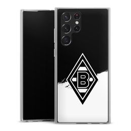 DeinDesign Galaxy S22 Ultra Handy Silikon H&uuml;lle Case transparent Handyh&uuml;lle Bmg Borussia M&ouml;nchengladbach Gladbach Silikon Case