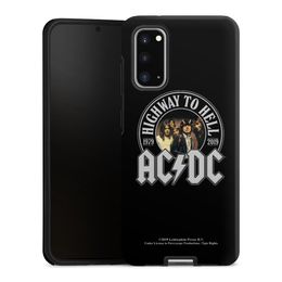 DeinDesign Galaxy S20 Handy Panzer Handyh&uuml;lle robuste Outdoor H&uuml;lle Schutzh&uuml;lle matt Acdc Official Licensed Product Rock Tough Case