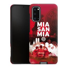 DeinDesign Galaxy S20 Handy Panzer Handyh&uuml;lle robuste Outdoor H&uuml;lle Schutzh&uuml;lle matt Mia San Mia Fcb Fc Bayern M&uuml;nchen Tough Case
