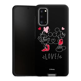 DeinDesign Galaxy S20 Handy Panzer Handyh&uuml;lle robuste Outdoor H&uuml;lle Schutzh&uuml;lle matt Disney Love Tough Case