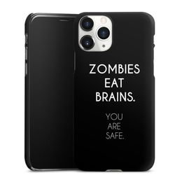 DeinDesign iPhone 11 Pro Handy Premium Case Smartphone Handyh&uuml;lle Schutzh&uuml;lle matt Funny Zombie Statement Premium Case