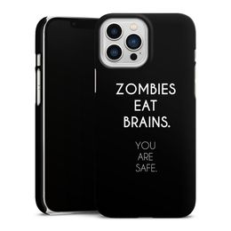 DeinDesign iPhone 13 Pro Max Handy Premium Case Smartphone Handyh&uuml;lle Schutzh&uuml;lle matt Statement Funny Zombie Premium Case