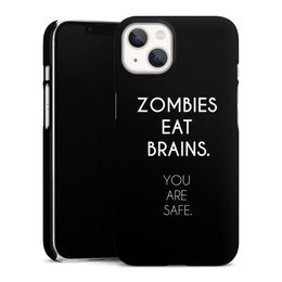 DeinDesign iPhone 13 Handy Premium Case Smartphone Handyh&uuml;lle Schutzh&uuml;lle matt Statement Funny Zombie Premium Case