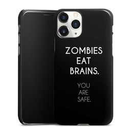 DeinDesign iPhone 11 Pro Handy Premium Case Smartphone Handyh&uuml;lle Schutzh&uuml;lle gl&auml;nzend Funny Zombie Statement Premium Case