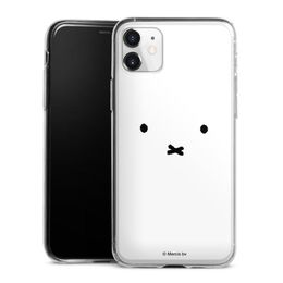 DeinDesign iPhone 11 Handy Slim Case Silikon Handyh&uuml;lle transparent H&uuml;lle extra d&uuml;nn Miffy Rabbit Dick Bruna Silikon Slim Case