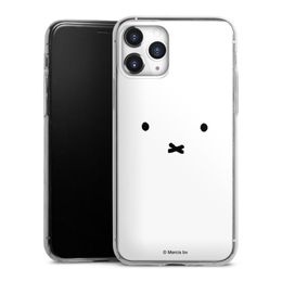 DeinDesign iPhone 11 Pro Handy Slim Case Silikon Handyh&uuml;lle transparent H&uuml;lle extra d&uuml;nn Miffy Rabbit Dick Bruna Silikon Slim Case