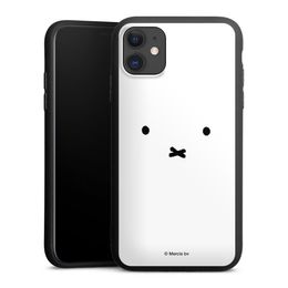DeinDesign iPhone 11 Handy Premium Silikon H&uuml;lle Handyh&uuml;lle schwarz Case Miffy Rabbit Dick Bruna Silikon Premium Case