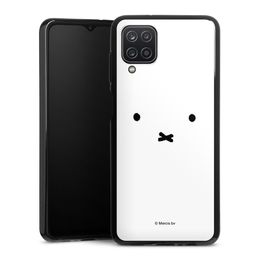 DeinDesign Galaxy A12 Handy Silikon H&uuml;lle Case schwarz Handyh&uuml;lle Dick Bruna Rabbit Miffy