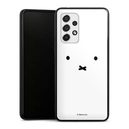 DeinDesign Galaxy A53 5G Handy Silikon H&uuml;lle Case schwarz Handyh&uuml;lle Dick Bruna Rabbit Miffy
