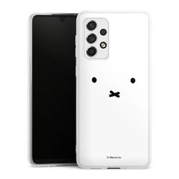 DeinDesign Galaxy A33 5G Handy Silikon H&uuml;lle Case transparent Handyh&uuml;lle Dick Bruna Rabbit Miffy Silikon Case