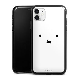 DeinDesign iPhone 11 Handy Silikon H&uuml;lle Case schwarz Handyh&uuml;lle Miffy Rabbit Dick Bruna