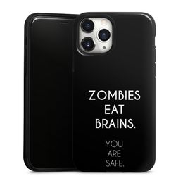 DeinDesign iPhone 11 Pro Handy Panzer Handyh&uuml;lle robuste Outdoor H&uuml;lle Schutzh&uuml;lle gl&auml;nzend Funny Zombie Statement Tough Case