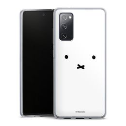 DeinDesign Galaxy S20 FE 5G Handy Silikon H&uuml;lle Case transparent Handyh&uuml;lle Dick Bruna Rabbit Miffy Silikon Case