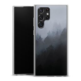 DeinDesign Galaxy S22 Ultra Handy Silikon H&uuml;lle Case transparent Handyh&uuml;lle Tree Nature Kunst Silikon Case
