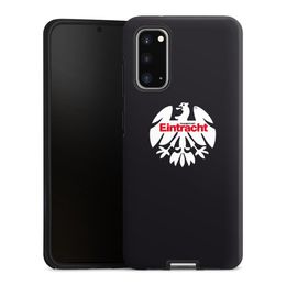 DeinDesign Galaxy S20 Handy Panzer Handyh&uuml;lle robuste Outdoor H&uuml;lle Schutzh&uuml;lle matt Eagle Retro Logo Tough Case