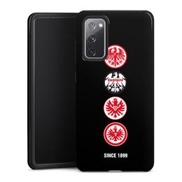 DeinDesign Galaxy S20 FE 5G Handy Panzer Handyh&uuml;lle robuste Outdoor H&uuml;lle Schutzh&uuml;lle gl&auml;nzend Eintracht Frankfurt Soccer Sge Tough Case