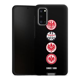 DeinDesign Galaxy S20 Handy Panzer Handyh&uuml;lle robuste Outdoor H&uuml;lle Schutzh&uuml;lle matt Eintracht Frankfurt Soccer Sge Tough Case