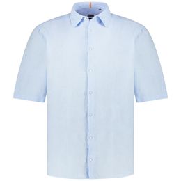Herren Gro&szlig;e Gr&ouml;&szlig;en | BOSS Freizeithemd aus Leinen Farbe hellblau Gr&ouml;&szlig;e: 6XL