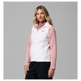 Fleeceweste Columbia "Benton Springs Vest", Damen, Gr. XS (32), sea salt, Obermaterial: 100% Polyester, Westen Fleeceweste, aus atmungsaktivem Material, schnell trocknend, sportlicher Stil