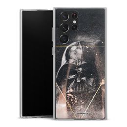 DeinDesign Galaxy S22 Ultra Handy Silikon H&uuml;lle Case transparent Handyh&uuml;lle Star Wars Darth Vader Official Licensed Product Silikon Case