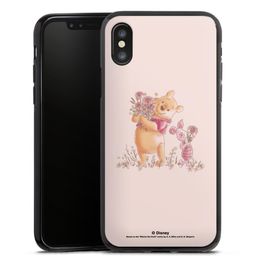 DeinDesign iPhone X Handy Silikon H&uuml;lle Case schwarz Handyh&uuml;lle Official Licensed Product Winnie The Pooh Piglet Disney