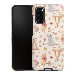 DeinDesign Galaxy S20 Handy Panzer Handyh&uuml;lle robuste Outdoor H&uuml;lle Schutzh&uuml;lle matt Muster Winnie Puuh Tigger Official Licensed Product Tough Case