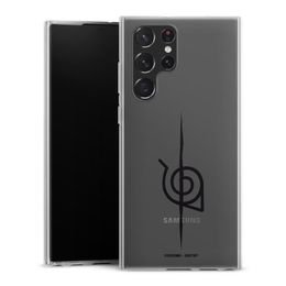 DeinDesign Galaxy S22 Ultra Handy Silikon H&uuml;lle Case transparent Handyh&uuml;lle Konoha Sasuke Naruto Shippuden Silikon Case