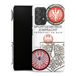DeinDesign Galaxy A52s 5G Handy Premium Case Smartphone Handyh&uuml;lle Schutzh&uuml;lle matt Official Licensed Product Retro Eintracht Frankfurt Premium Case