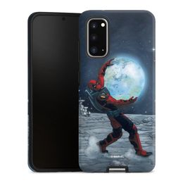DeinDesign Galaxy S20 Handy Panzer Handyh&uuml;lle robuste Outdoor H&uuml;lle Schutzh&uuml;lle matt Moon Marvel Deadpool Tough Case