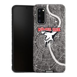 DeinDesign Galaxy S20 Handy Panzer Handyh&uuml;lle robuste Outdoor H&uuml;lle Schutzh&uuml;lle matt K&ouml;lner Haie Official Licensed Product Ice Hockey Tough Case