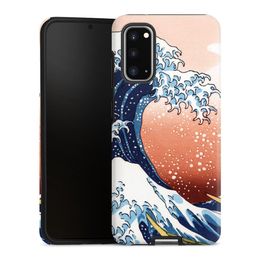 DeinDesign Galaxy S20 Handy Panzer Handyh&uuml;lle robuste Outdoor H&uuml;lle Schutzh&uuml;lle matt Die Gro&szlig;e Welle Vor Kanagawa Japan Art Tough Case