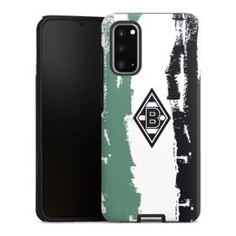 DeinDesign Galaxy S20 Handy Panzer Handyh&uuml;lle robuste Outdoor H&uuml;lle Schutzh&uuml;lle matt Borussia M&ouml;nchengladbach Official Licensed Product Coat Of Arms Tough Case