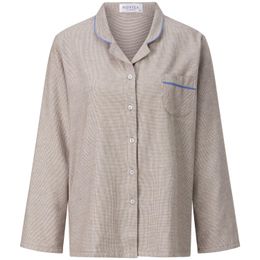 Novila Damen-Flanellpyjama