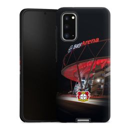 DeinDesign Galaxy S20 Handy Panzer Handyh&uuml;lle robuste Outdoor H&uuml;lle Schutzh&uuml;lle matt Official Licensed Product Bayer 04 Leverkusen Stadium Tough Case