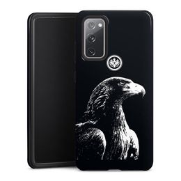 DeinDesign Galaxy S20 FE 5G Handy Panzer Handyh&uuml;lle robuste Outdoor H&uuml;lle Schutzh&uuml;lle gl&auml;nzend Eintracht Frankfurt Official Licensed Product Attila Tough Case