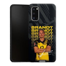 DeinDesign Galaxy S20 Handy Panzer Handyh&uuml;lle robuste Outdoor H&uuml;lle Schutzh&uuml;lle matt Julian Brandt Bvb Borussia Dortmund Tough Case