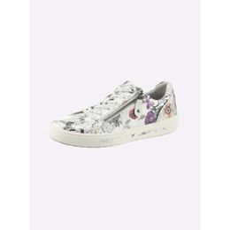 Jana Damen Sneaker, wei&szlig;-bunt, Gr&ouml;&szlig;e 41