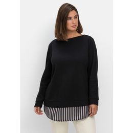 sheego 2-in-1-Langarmshirt