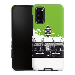 DeinDesign Galaxy S20 Handy Panzer Handyh&uuml;lle robuste Outdoor H&uuml;lle Schutzh&uuml;lle matt Merchandise Borussia M&ouml;nchengladbach Stadium Tough Case