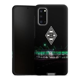 DeinDesign Galaxy S20 Handy Panzer Handyh&uuml;lle robuste Outdoor H&uuml;lle Schutzh&uuml;lle matt Borussia M&ouml;nchengladbach Official Licensed Product Stadium Tough Case