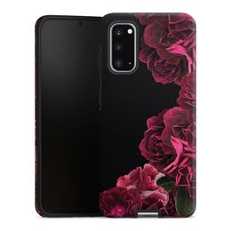 DeinDesign Galaxy S20 Handy Panzer Handyh&uuml;lle robuste Outdoor H&uuml;lle Schutzh&uuml;lle matt Vintage Rose Pink Tough Case