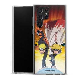 DeinDesign Galaxy S22 Ultra Handy Silikon H&uuml;lle Case transparent Handyh&uuml;lle Naruto Shippuden Minato Namikaze Official Licensed Product Silikon Case
